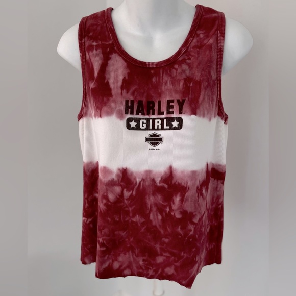 Harley-Davidson | Tops | 204 Harleydavidson Harley Girl Ribbed Tank Top ...